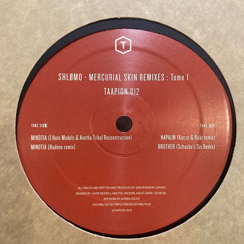 Shlømo – Mercurial Skin Remixes: Tome I | らくだレコーズ
